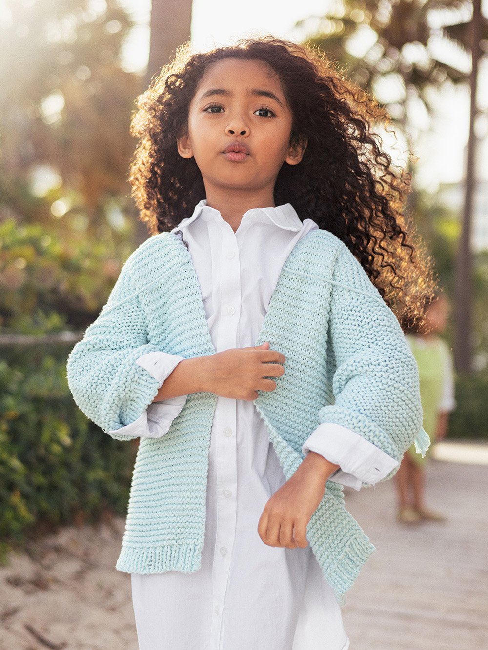 Ruby Cardigan Junior 2503_7 - Strikkekit fra Sandnes